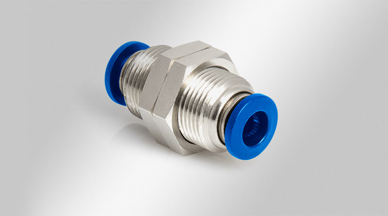 Bulkhead Fittings & Couplings for Pneumatic Hoses